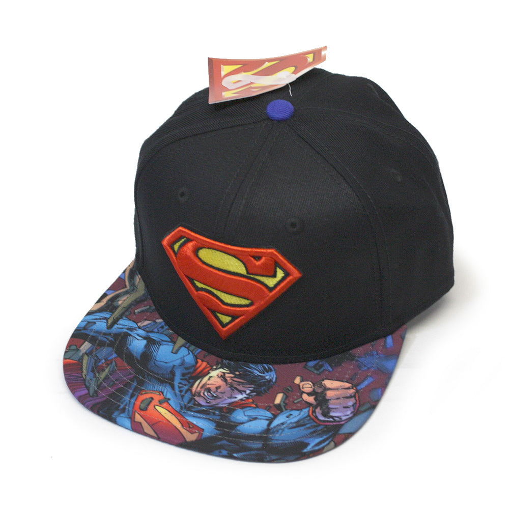 Superman Symbol Men's Hooded Bath Robe with Belt (S/M) - Ooh La La Factory