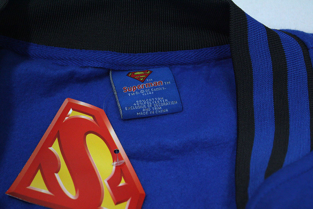 Superman Men's Letterman Jacket - Medium - Ooh La La Factory