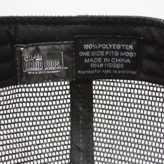 Nintendo Super Mario Flat Brim Trucker Snapback Baseball Cap – Ooh La ...