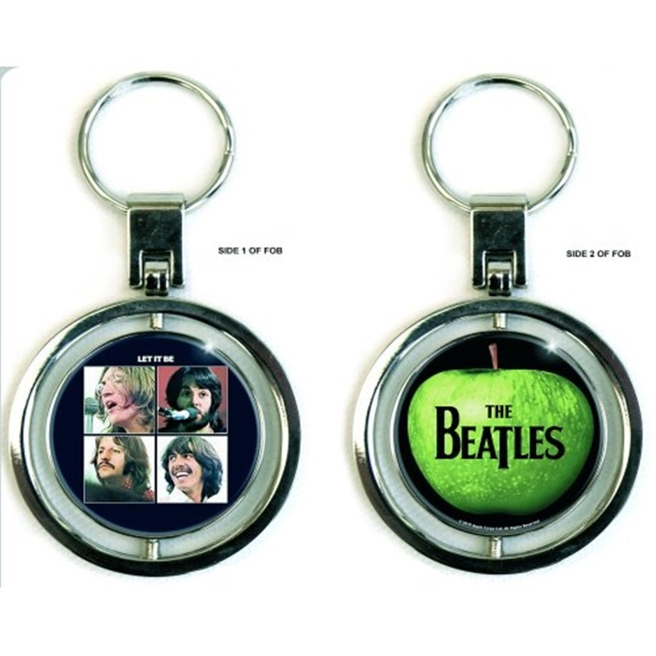 The Beatles Let it Be Two Sided Metal Key Chain Key Ring – Ooh La La ...