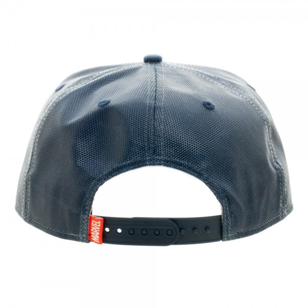 Marvel Civil War Captain America Ballistic Sublimated Snapback Basebal ...