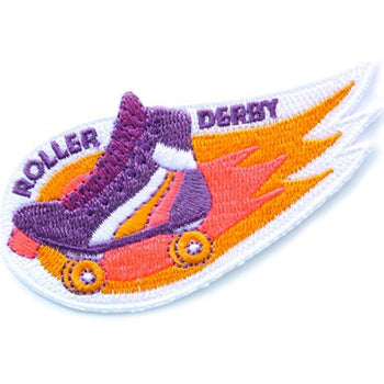 Roller Derby Decorative Embroidered Sew or Iron-on Backing Patch – Ooh ...